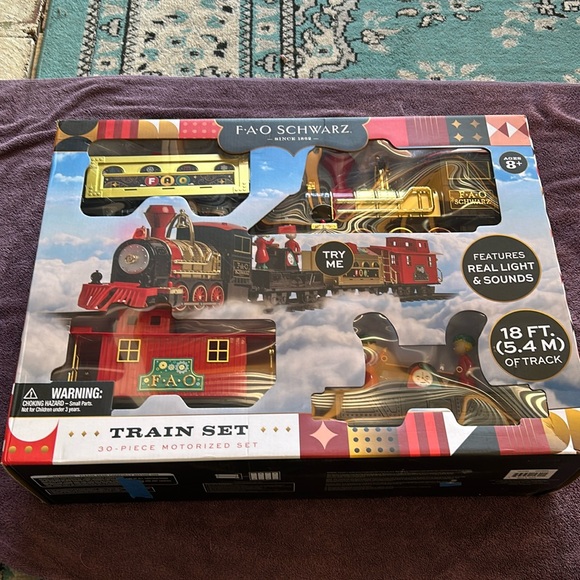 FAO Schwarz | Toys | Fao Schwarz Motorized Train Set | Poshmark